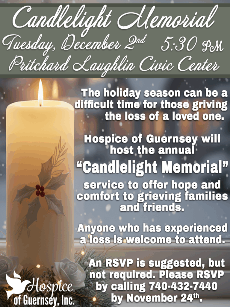 December Bereavement Newsletter 2025 | Hospice of Guernsey, Inc.